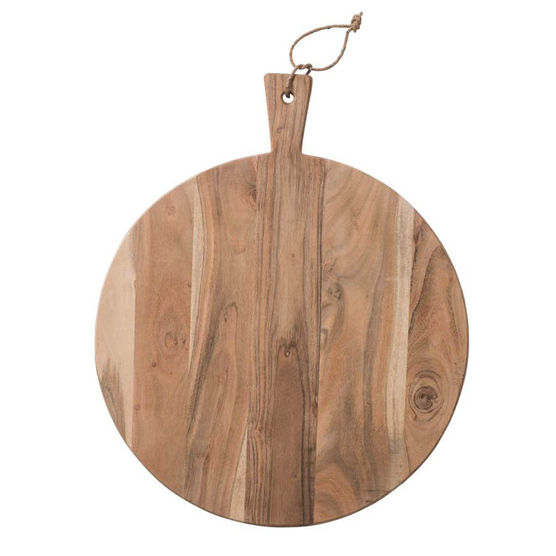 Acacia Round Chopping Board Large - Catering, Kitchenware - The Hotel Space
