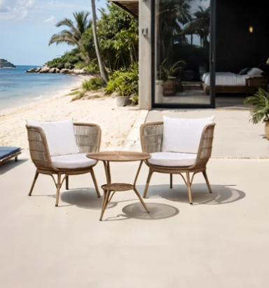 Clifton 3 Piece Outdoor Setting - Outdoor, Tables - The Hotel Space