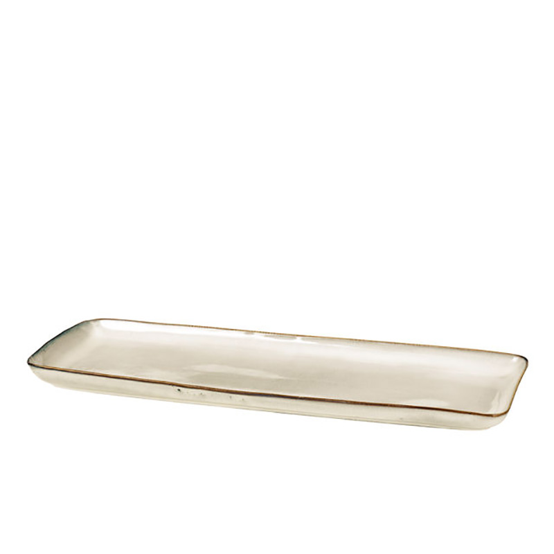 Nordic Sand Rectangular Plate - Catering, Dinnerware - The Hotel Space